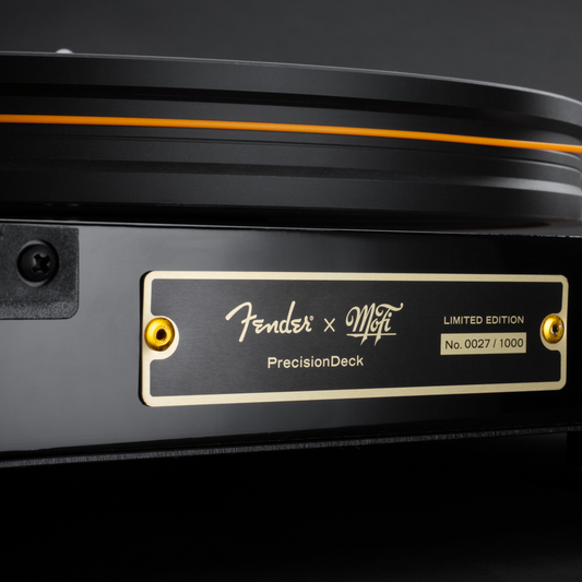 MoFi Electronics Fender x MoFi PrecisionDeck Limited Edition Turntable