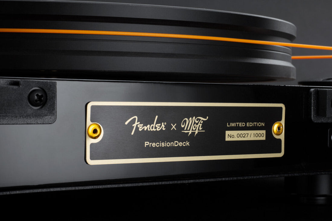 MoFi Electronics Fender x MoFi PrecisionDeck Limited Edition Turntable